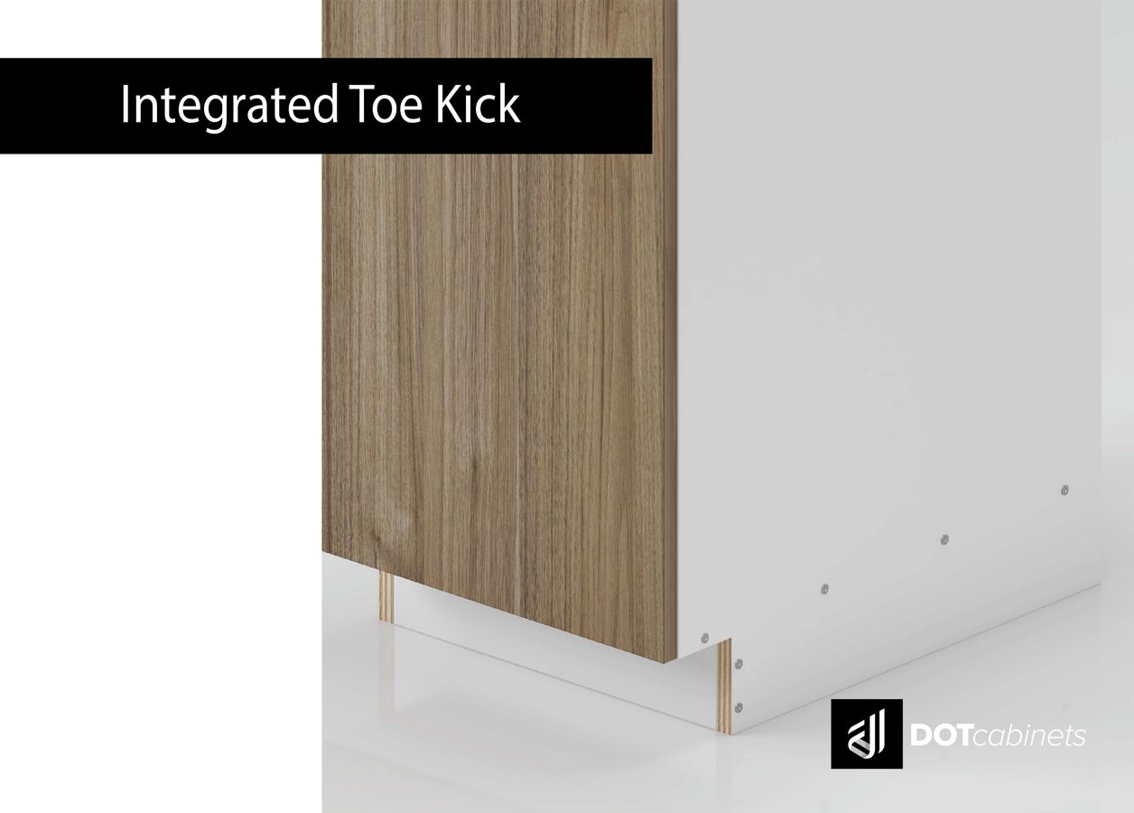 Integrated Toe Kick by DOT Cabinets USA - Flipsnack