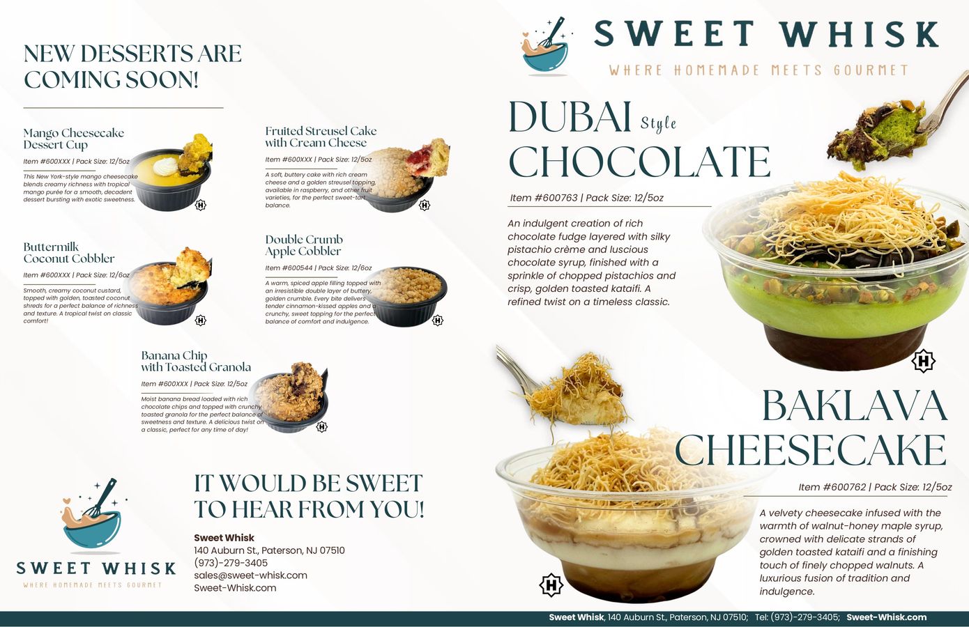 Sweet Whisk Dubai & Baklava by Marketing - Flipsnack