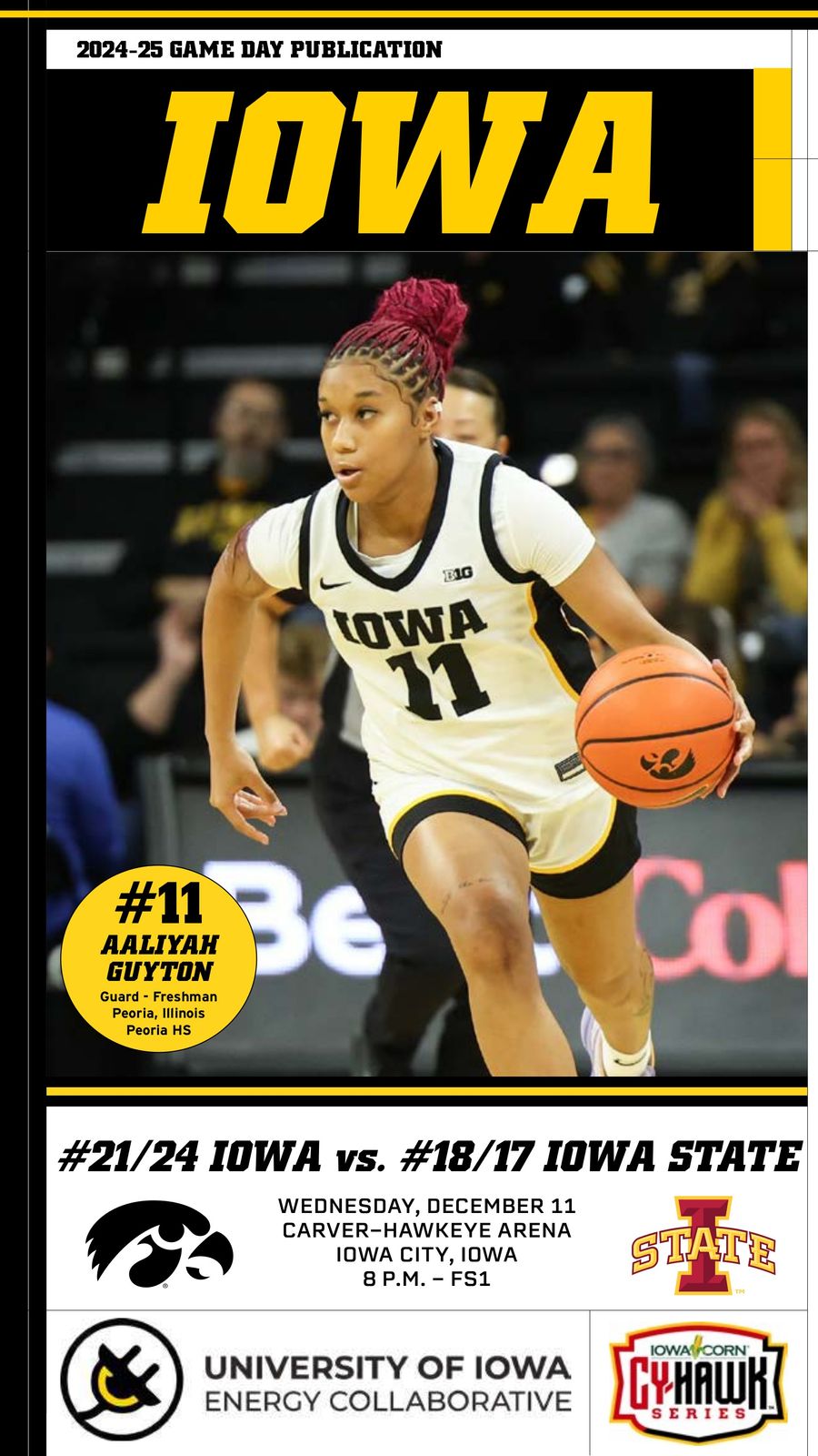 Women's Basketball: Iowa vs. Iowa State by LEARFIELD Digital...