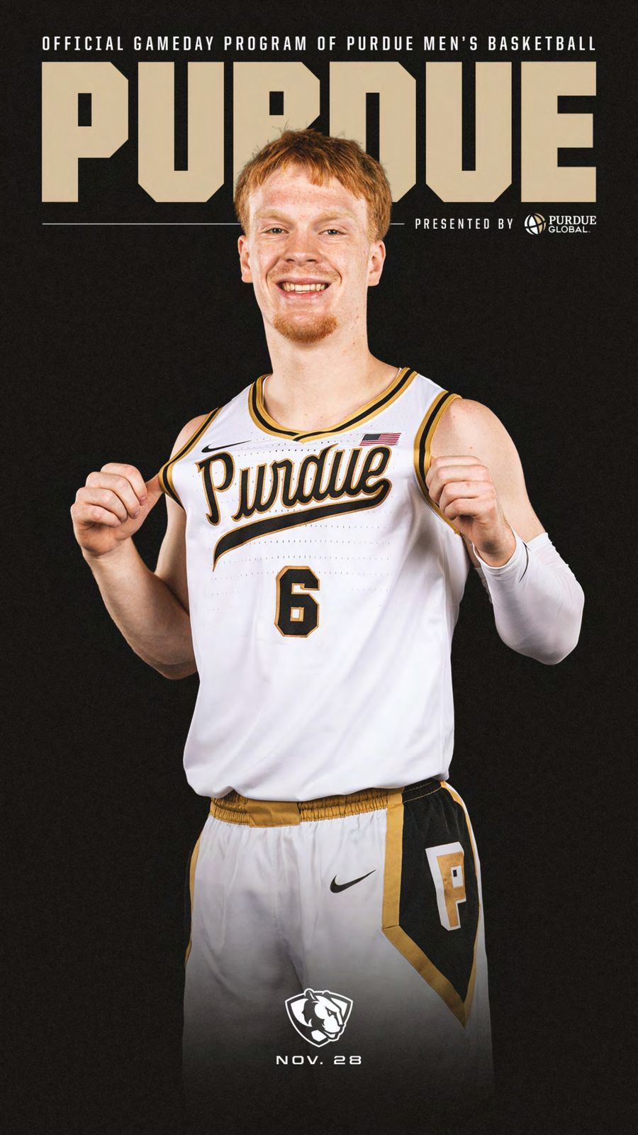 Purdue Men's Basketball Program 3 by LEARFIELD Digital...