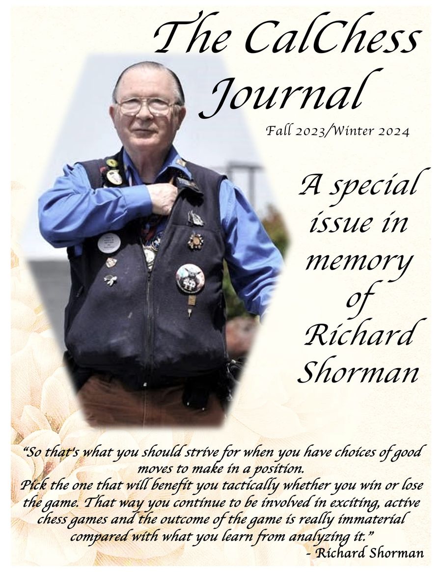 The CalChess Journal Fall 2023/Winter 2024 by Chris... - Flipsnack