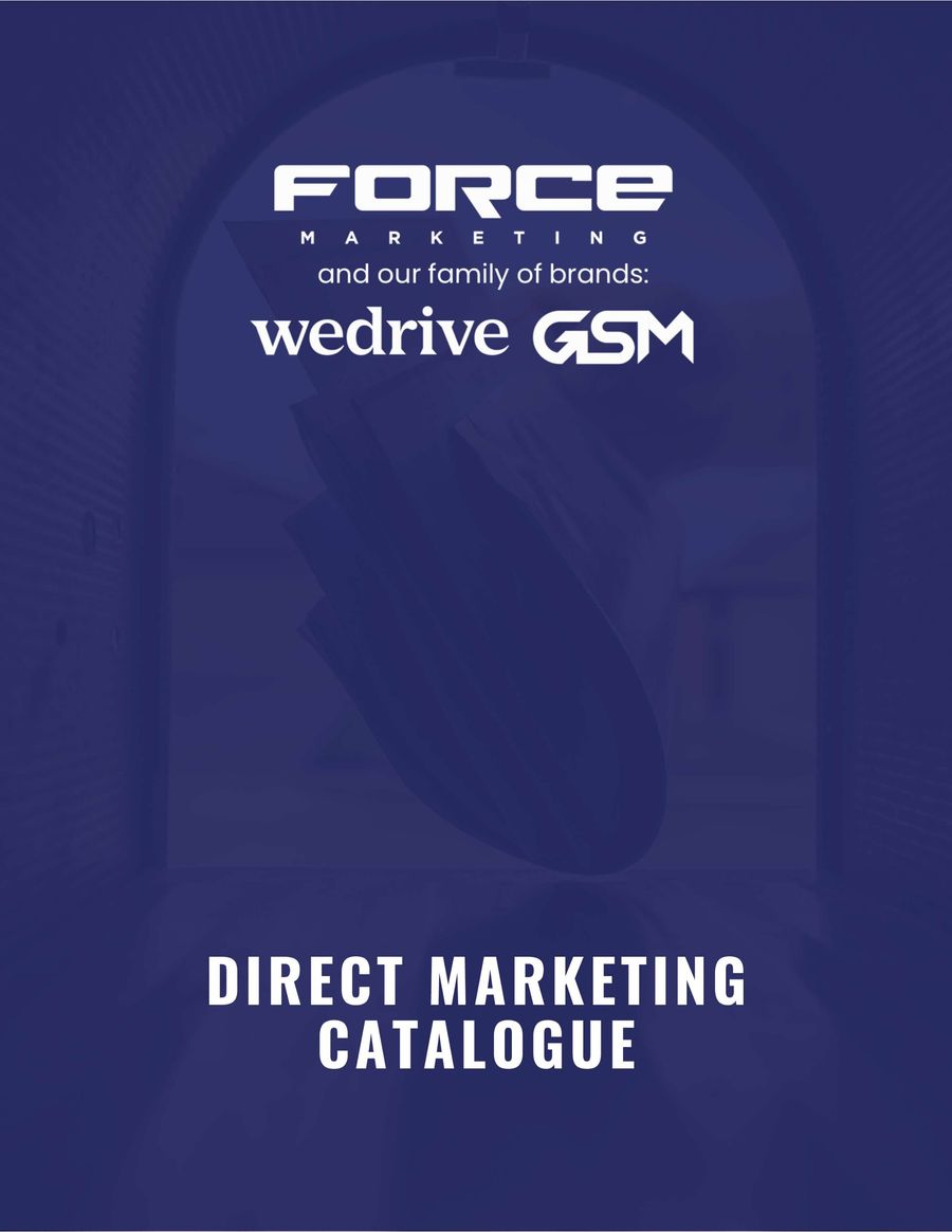 Force Direct Mail Menu Layout by Eric Mercado - Flipsnack