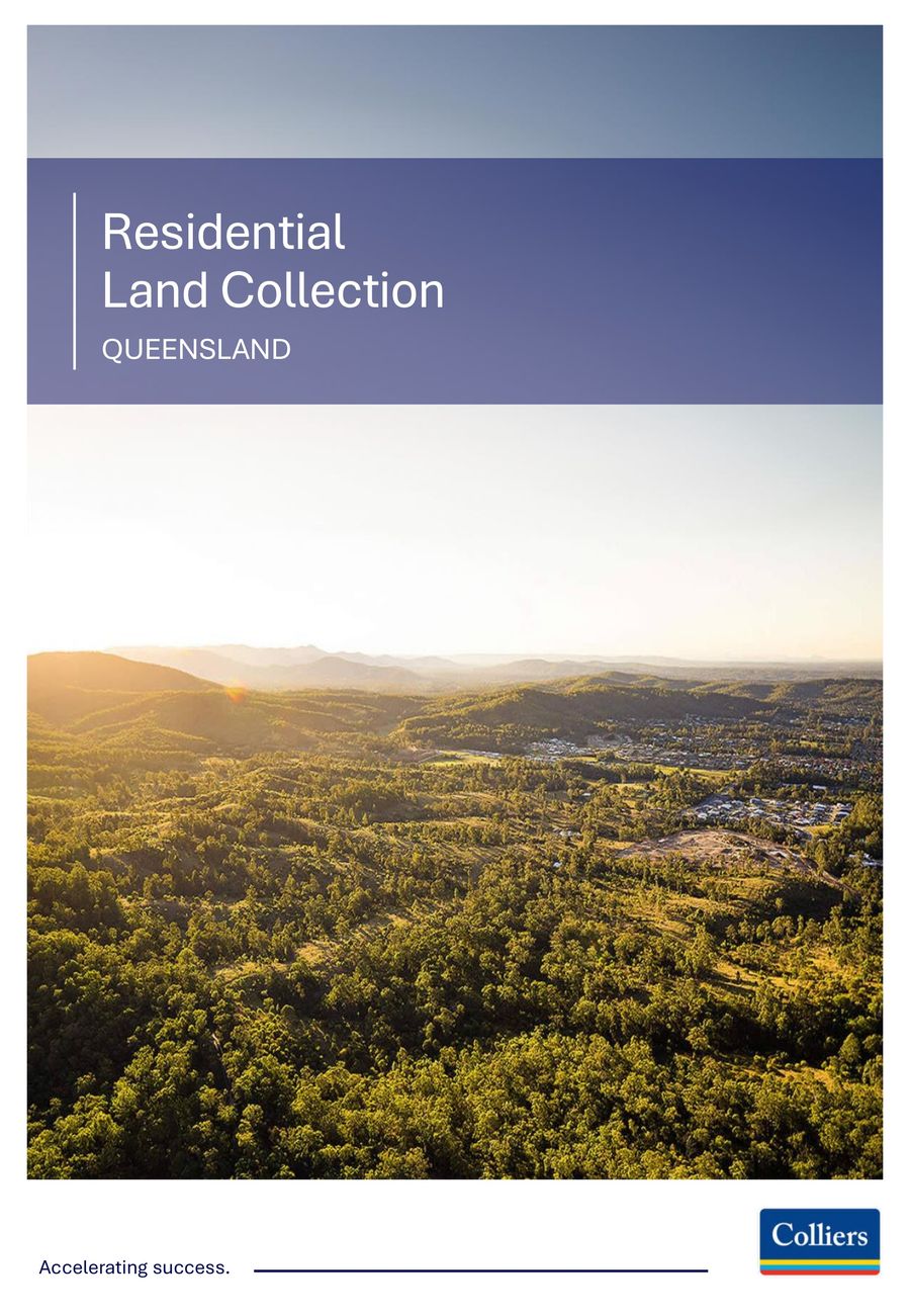Queensland Residential Land Collection Document by Colliers - Flipsnack