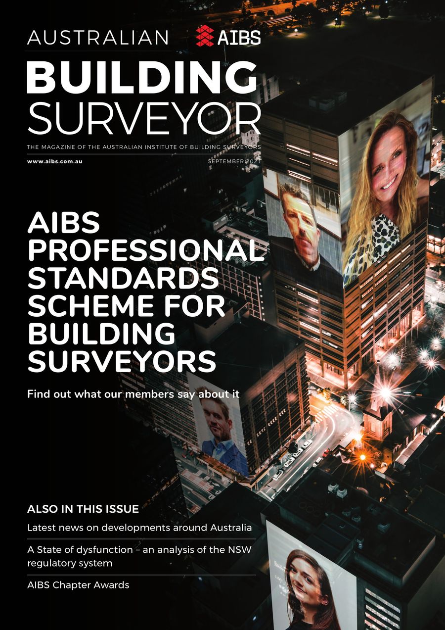 Australian Building Surveyor Magazine 1 | 2021