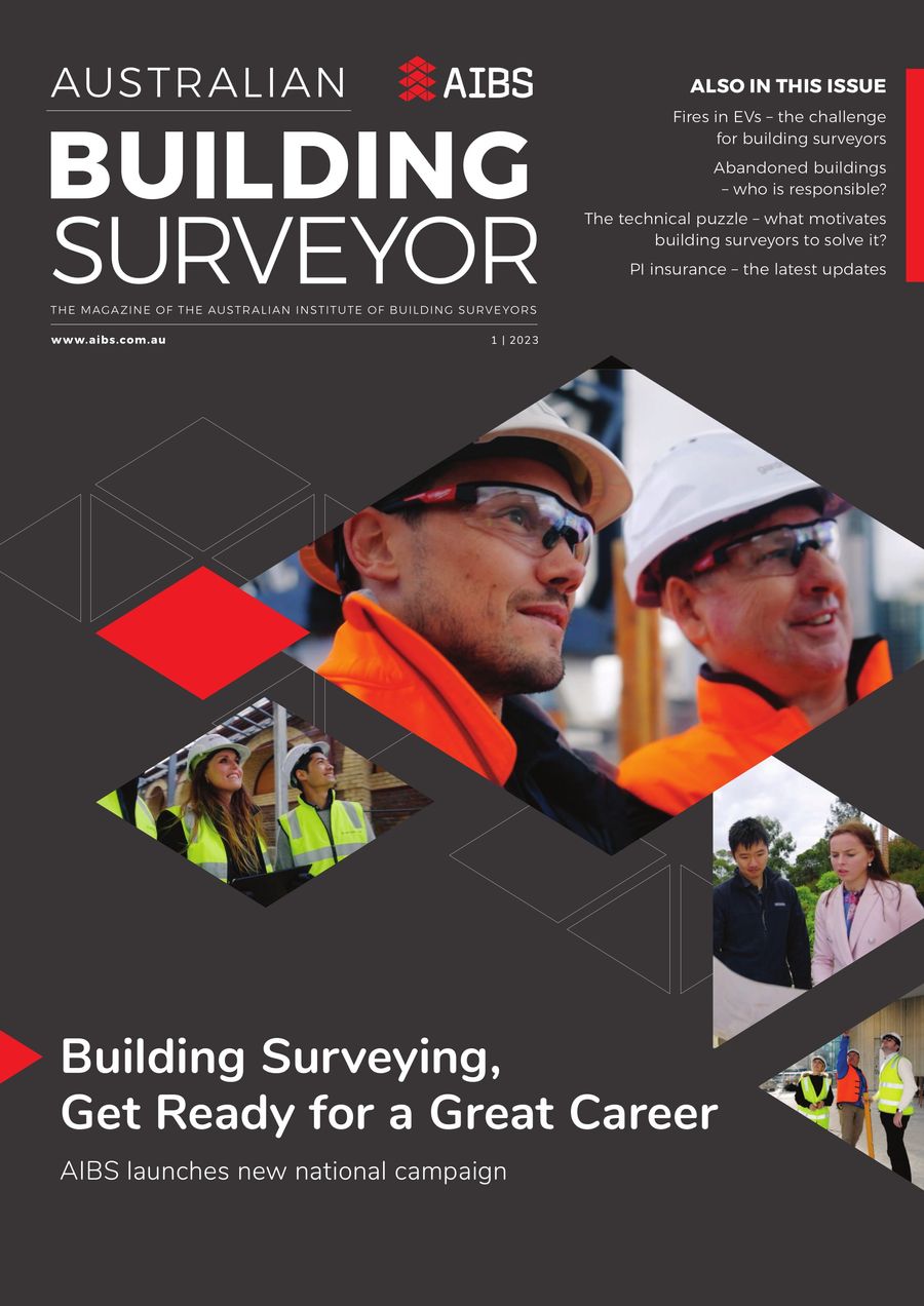 Australian Building Surveyor Magazine 1 | 2023