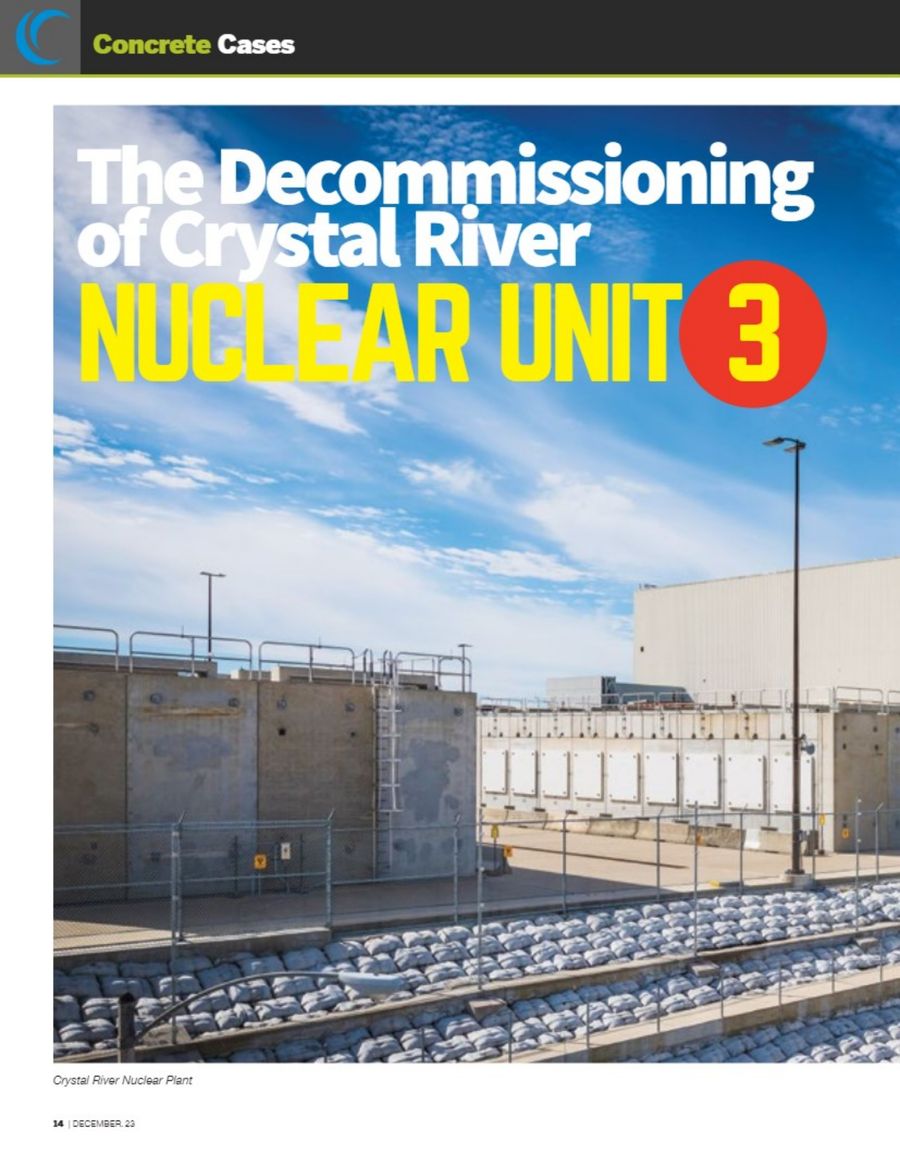 The Decommissioning of Crystal River Nuclear Unit 3 by... - Flipsnack