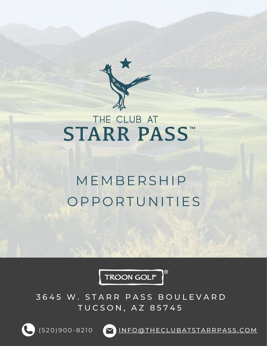 The Club at Starr Pass Memberships 2024 by The Club at... - Flipsnack