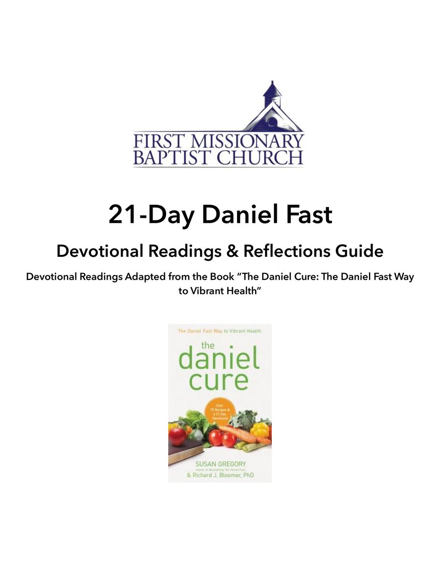 FMBC 21-day Daniel Fast Guidebook... - Flipsnack