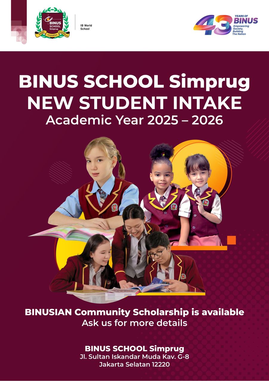 BINUS SCHOOL Simprug Pricelist AY 2025-2026 by BINUS SCHOOL Simprug ...