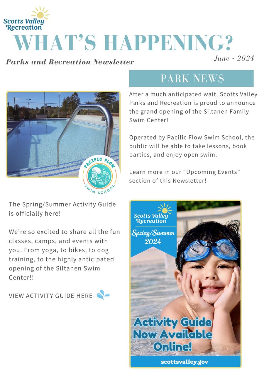 624 - Parks Rec News Letter by Jenn Dunbar - Flipsnack