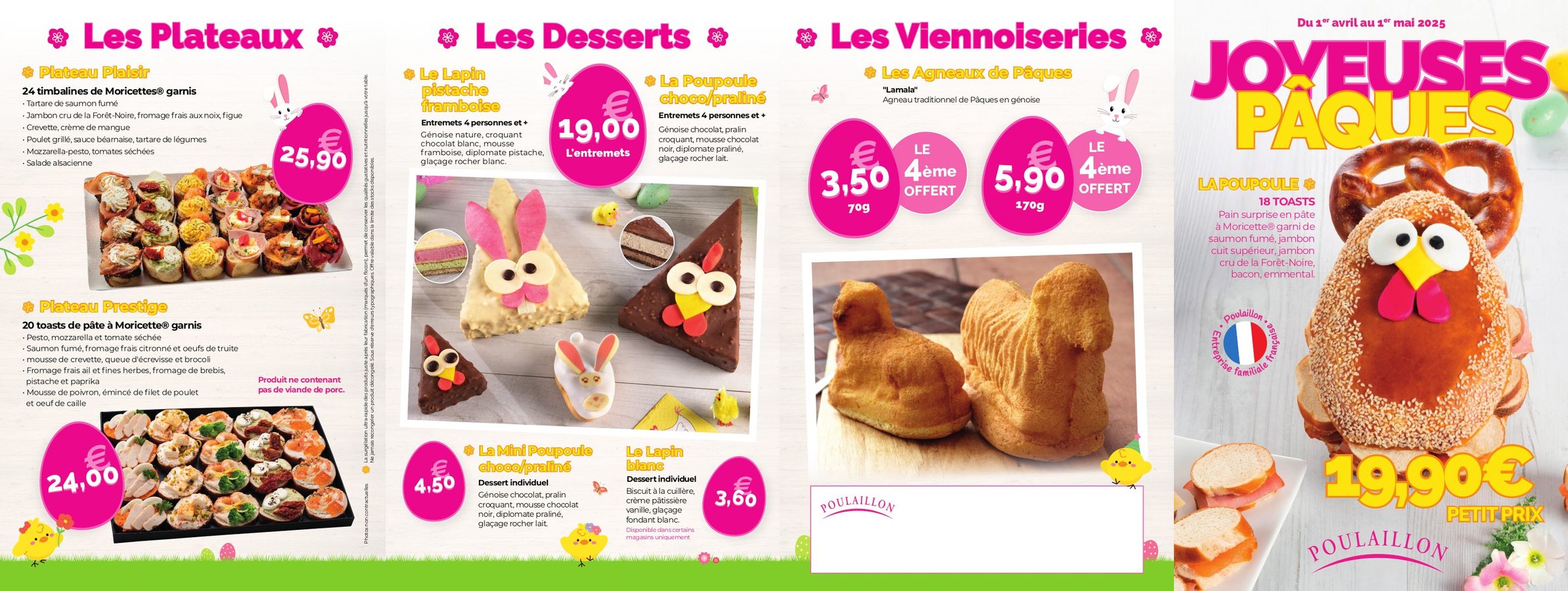 Dépliant Pâques 2025 by Poulaillon - Flipsnack