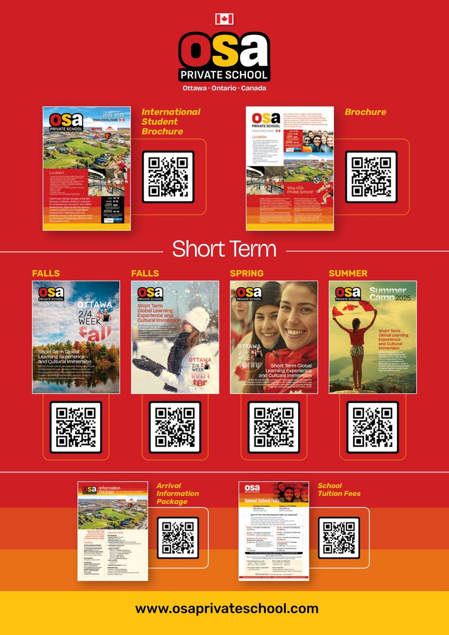 OSA Private School Brochure QR Codes by Lori Bouzane - Flipsnack