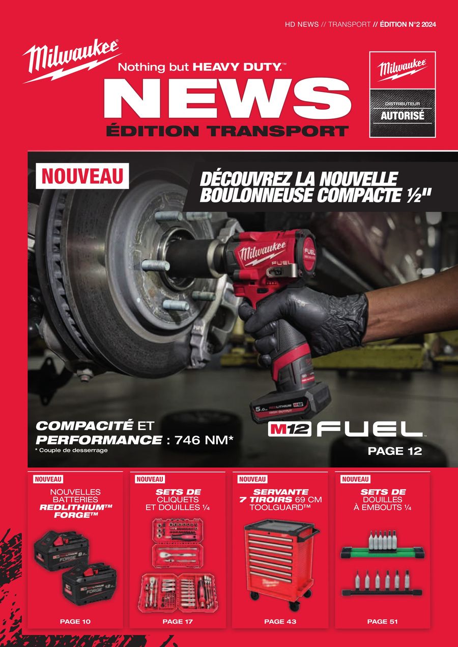 HDN Transport Milwaukee® S2 2024 by Milwaukee Tool - Flipsnack