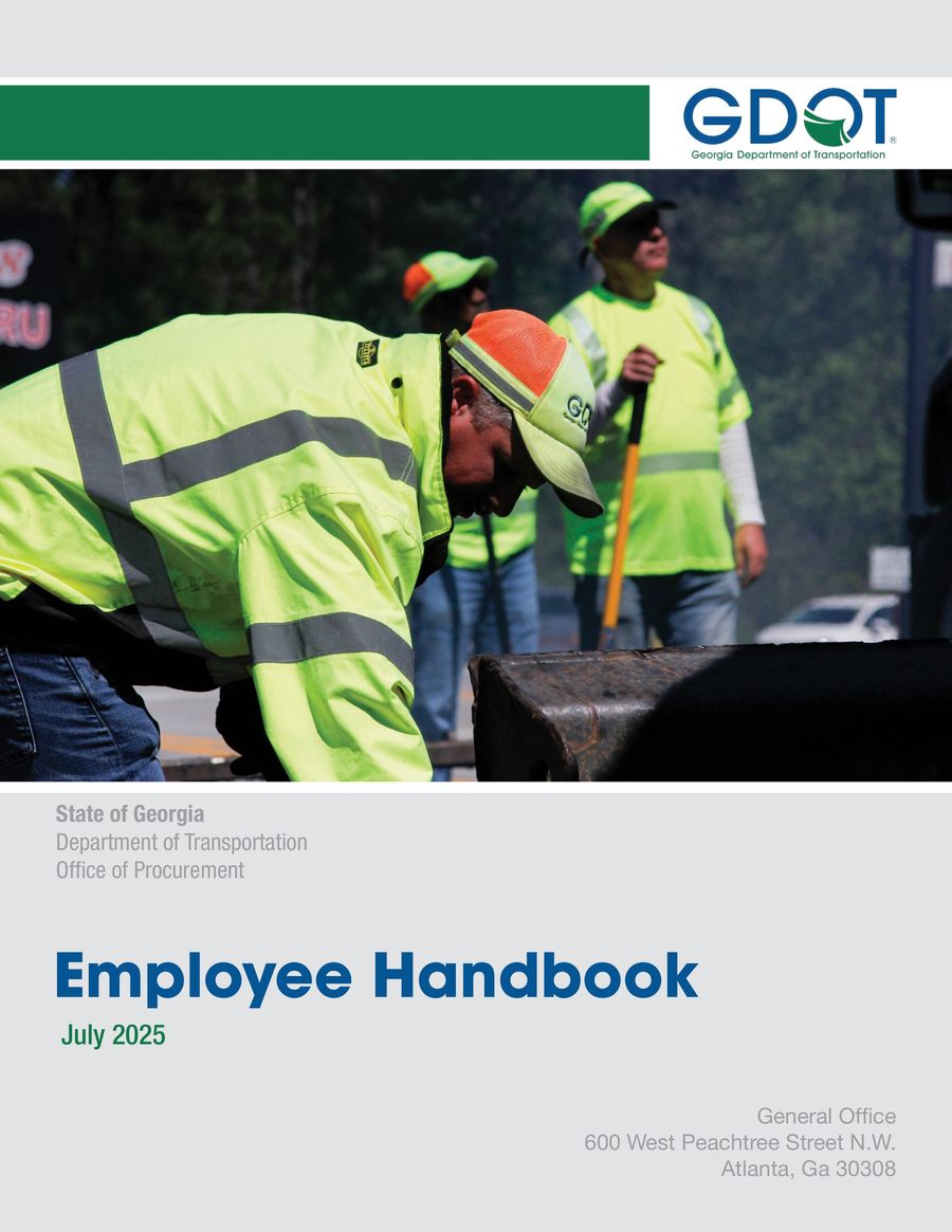 GDOT Employee Handbook by Georgia DOT - Flipsnack