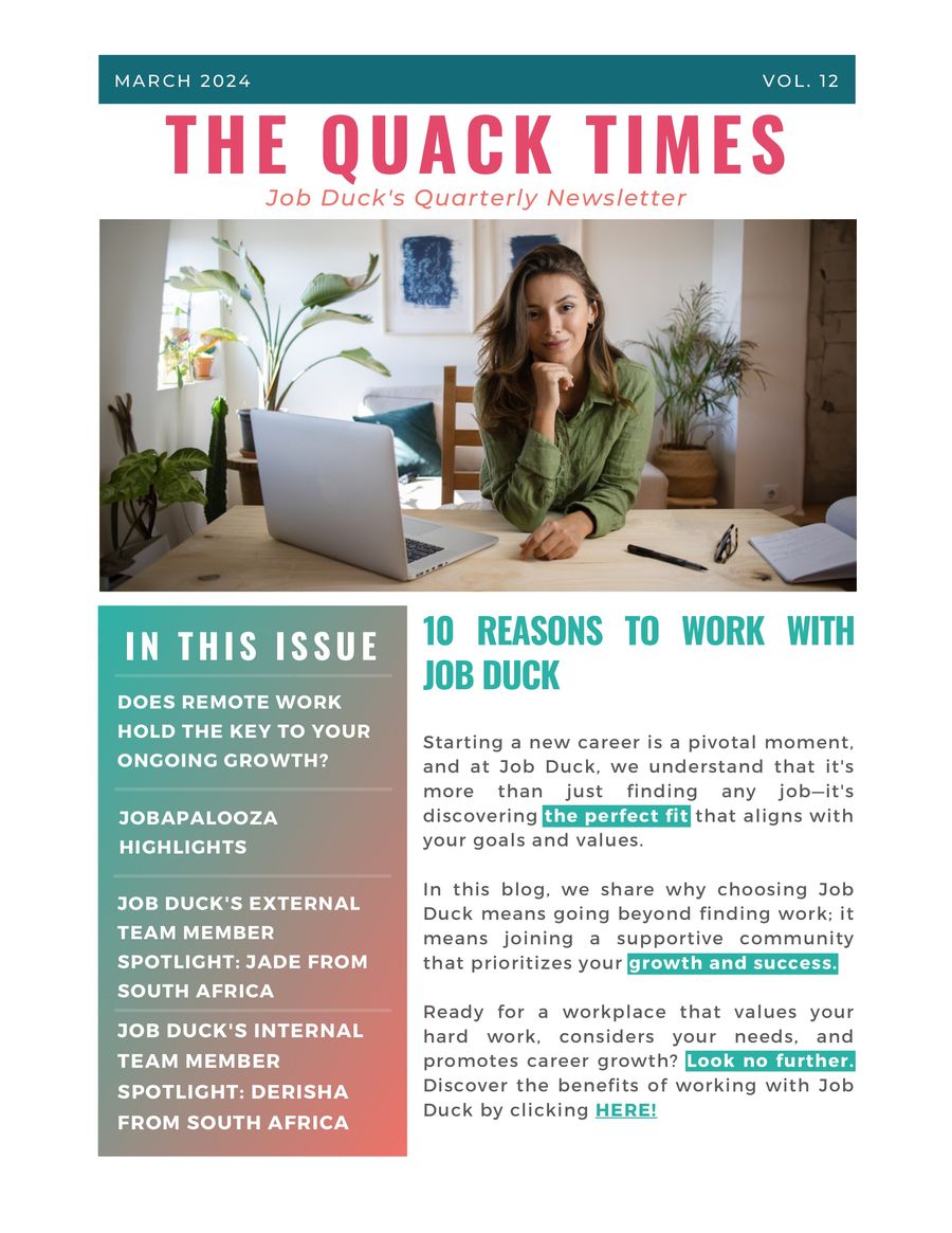The Quack Times V. 12, Q. 1 by GSU - Flipsnack