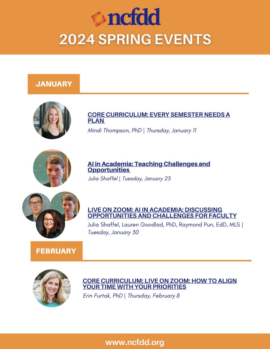 NCFDD Spring 24 Events by NCFDD - Flipsnack