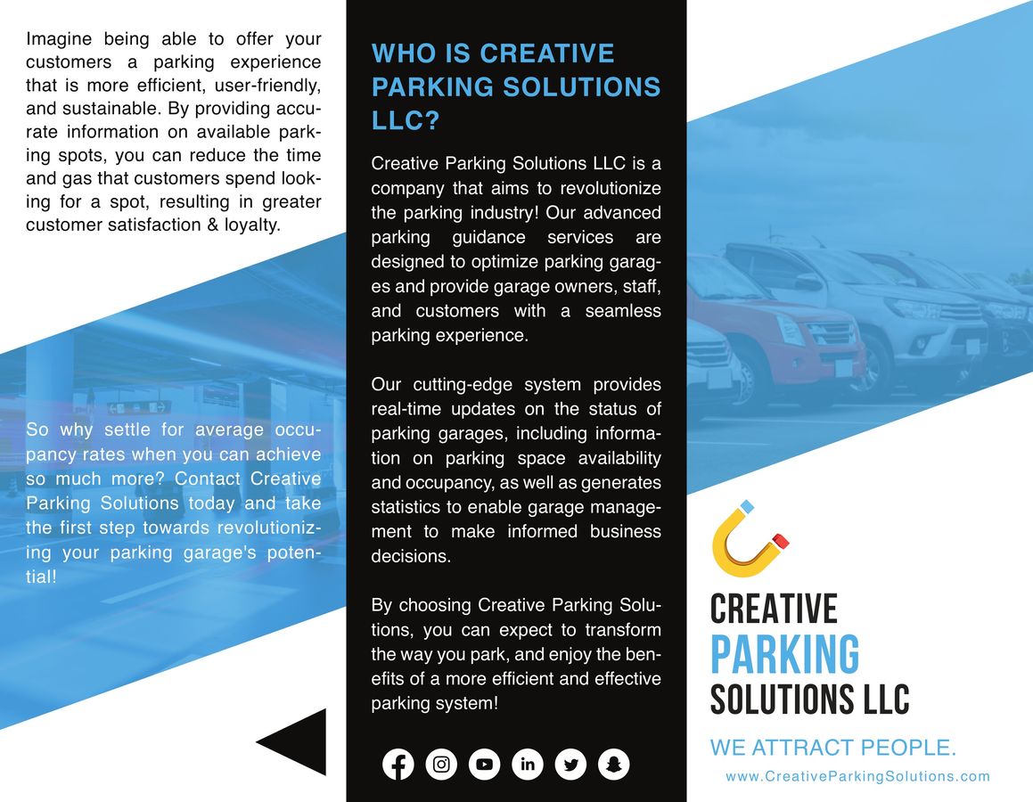 Creative Parking Solutions LLC Digital Brochure by D M - Flipsnack