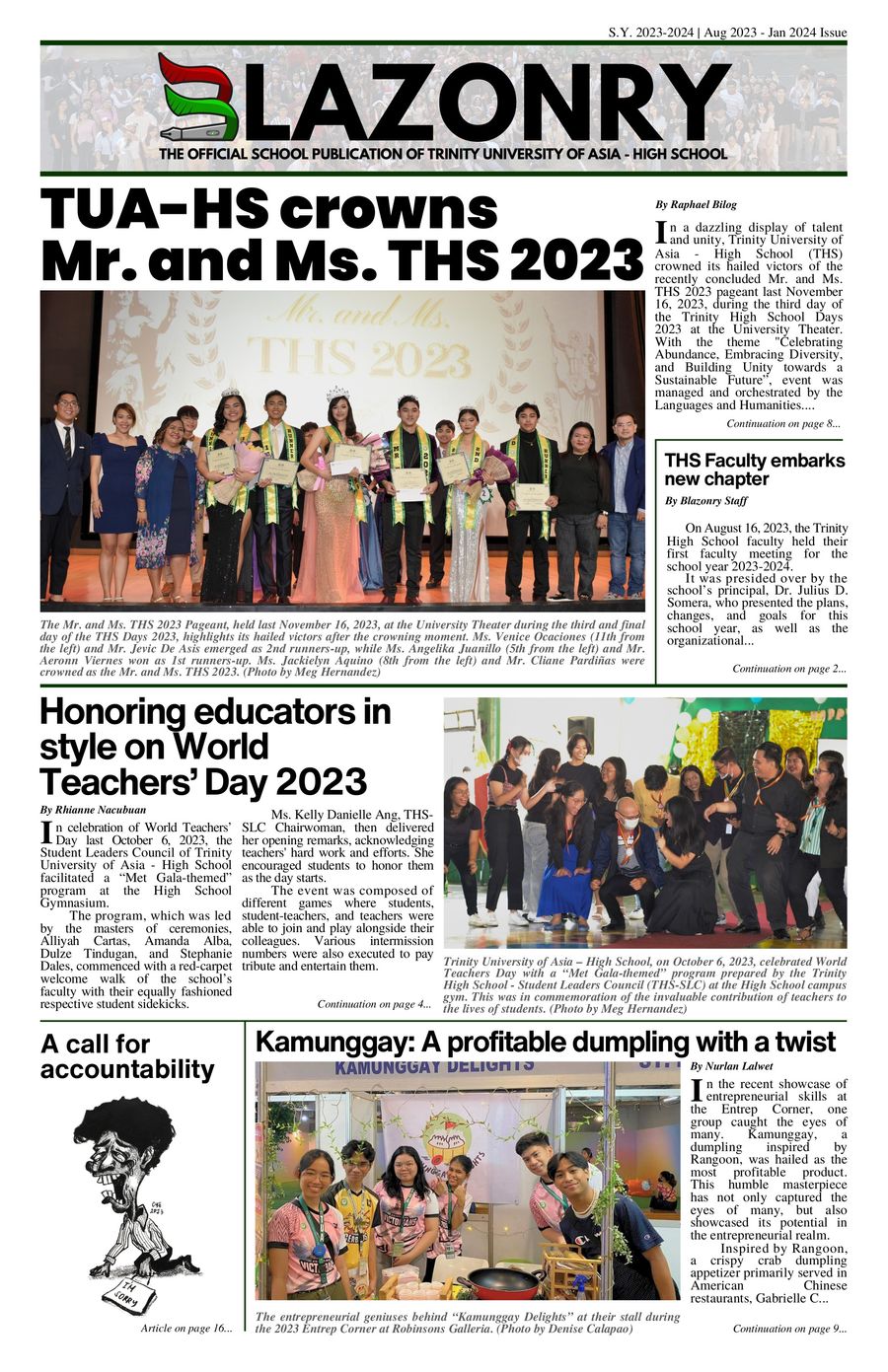 BLZ Aug 2023-Jan 2024 Issue by BLAZONRY - Flipsnack