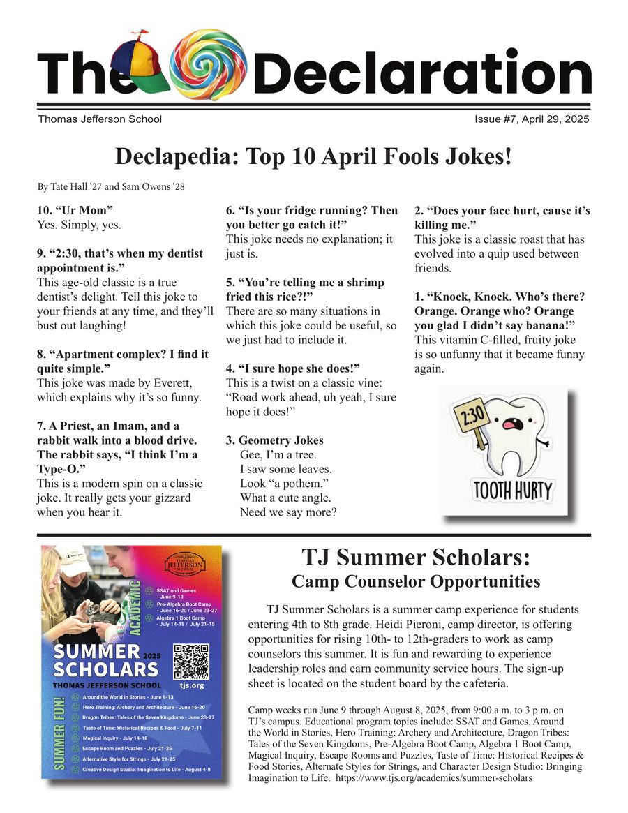 The Declaration - April 2025 by Myra Miller - Flipsnack