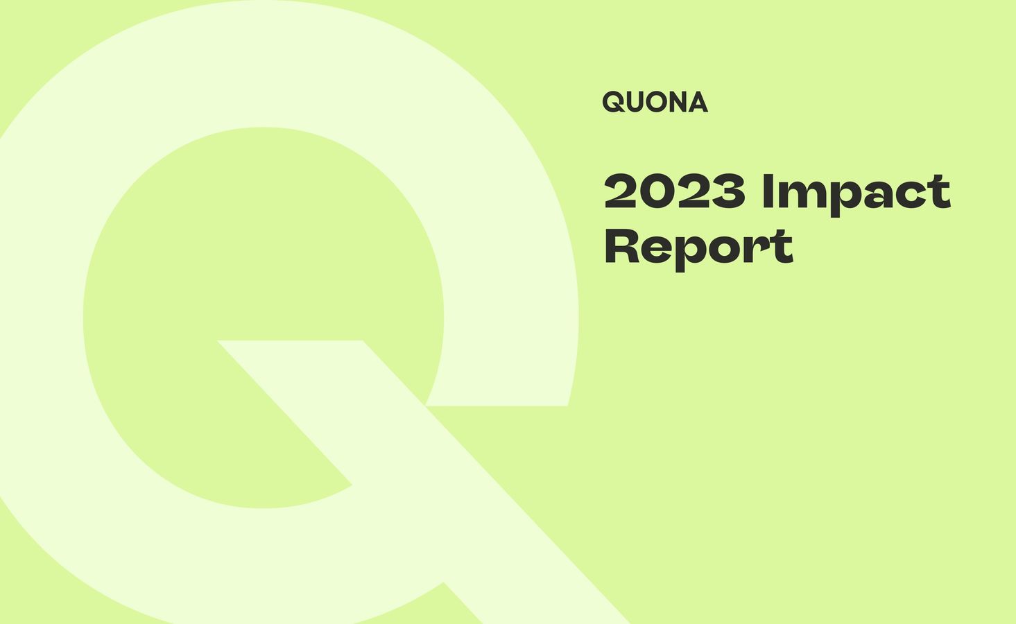 2023 Quona Capital Impact Report by Quona Capital - Flipsnack
