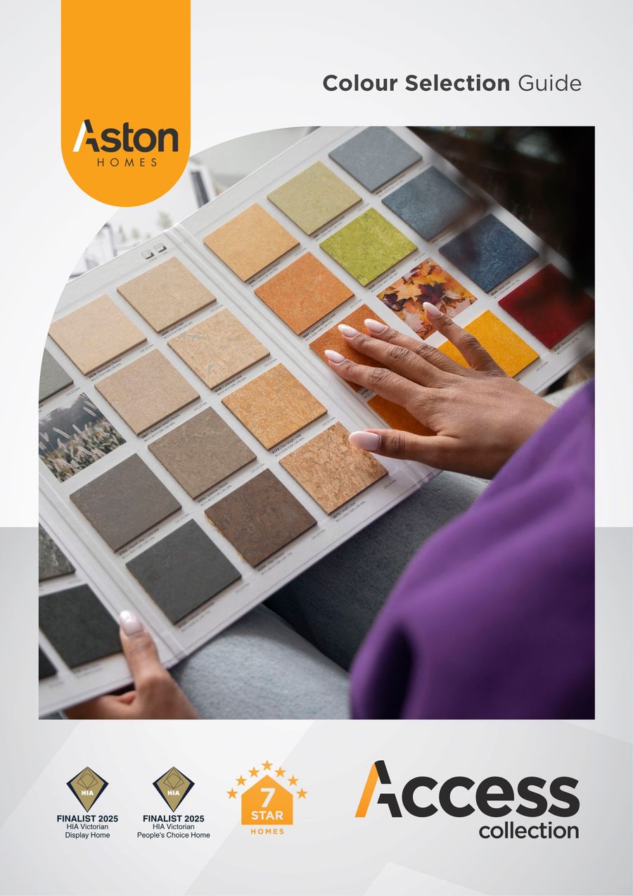 ASTON HOMES - ACCESS Collection - Colour Selection Guide by Aston Homes ...