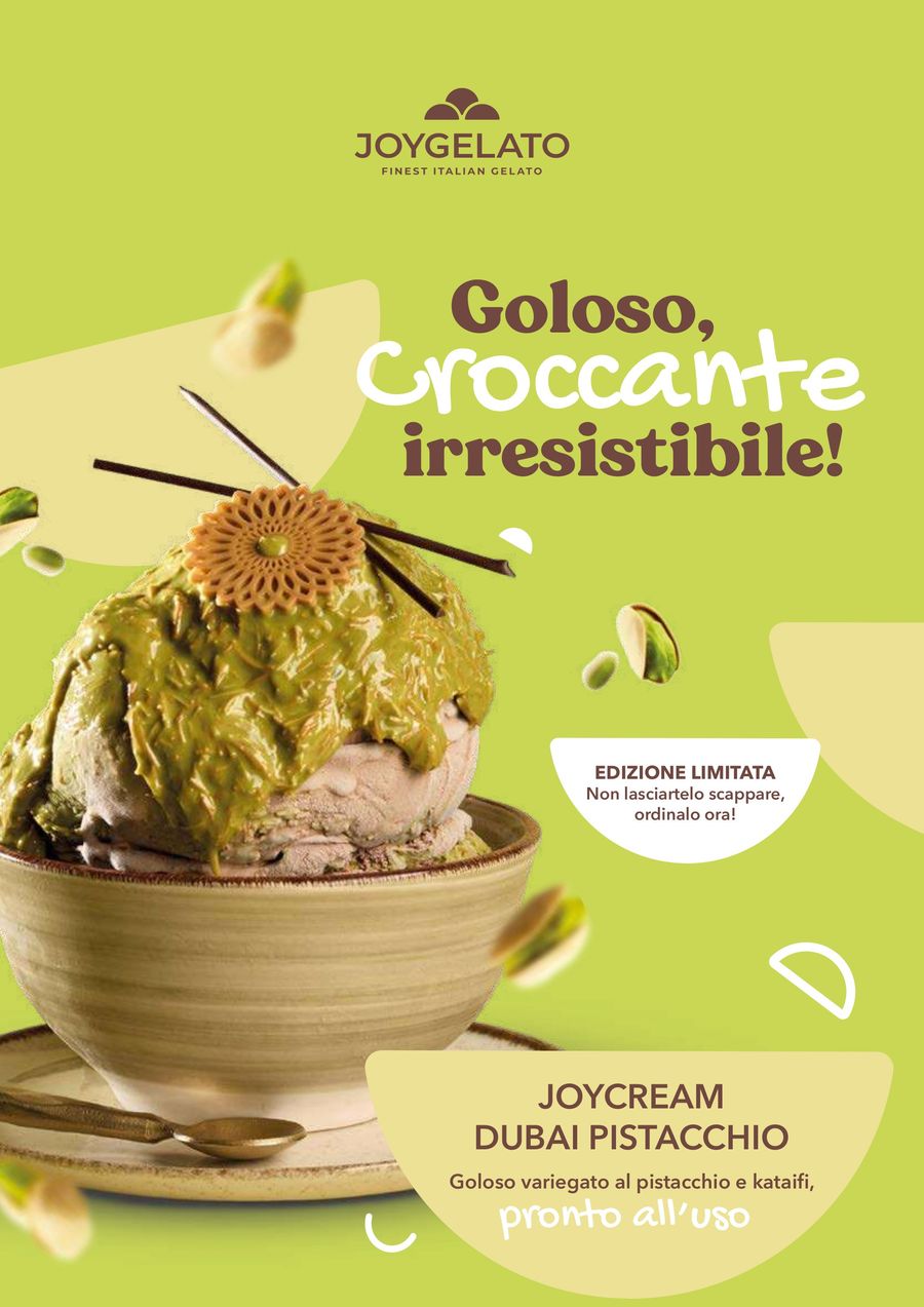 JOYCREAM DUBAI PISTACCHIO - it by IrcaItalia - Flipsnack