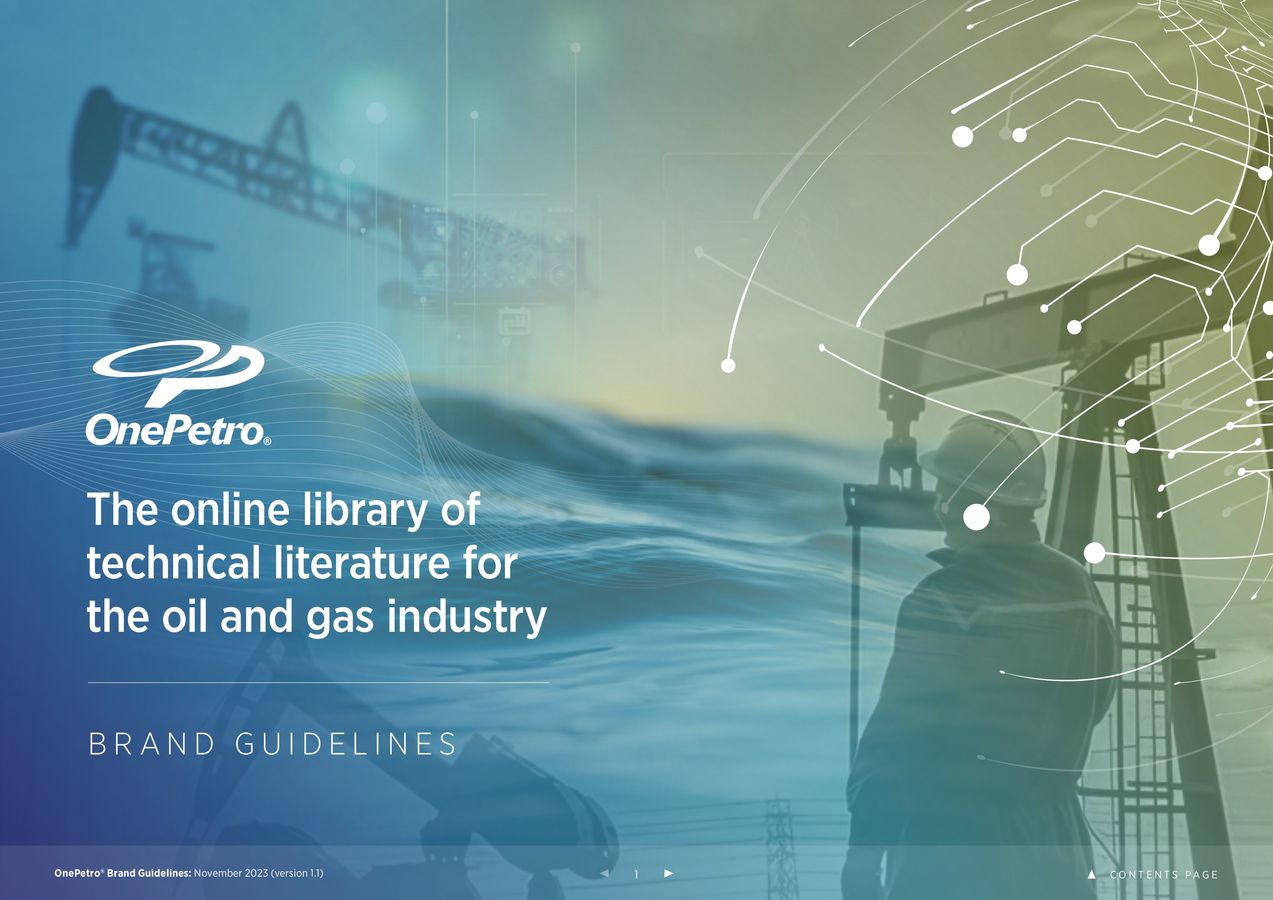 OnePetro Brand Guidelines by Interactive Brochure - Flipsnack