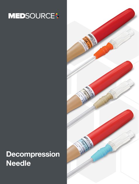 Decompression Needle Product Tri Fold 2023 by Medsource Labs - Flipsnack