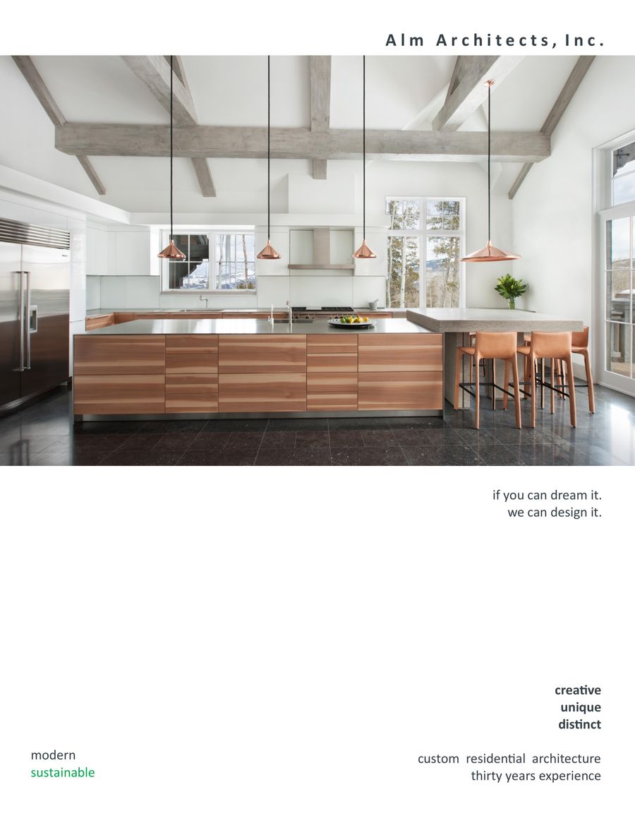 Alm Architects, Inc. 2024 Brochure by Brent Alm - Flipsnack