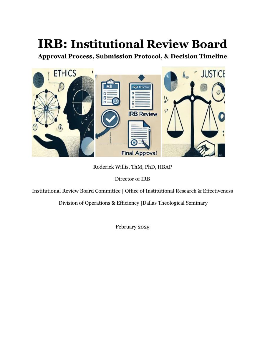 2122025 IRB Approval- Process, Procedure, & Protocol at Dall by ...