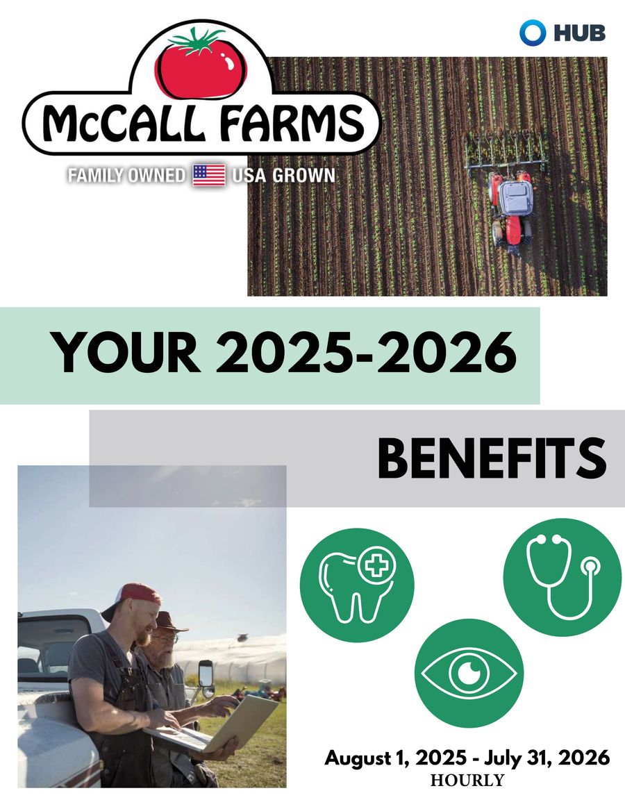 2024 McCall Farms Benefit Guide by DaSilva - Flipsnack