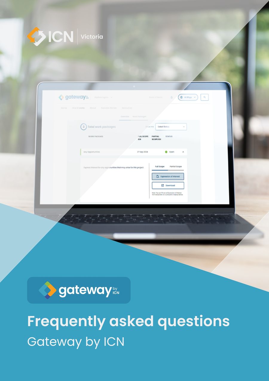 Gateway by ICN Project Pages Product Guide - FAQs by ICN Victoria ...