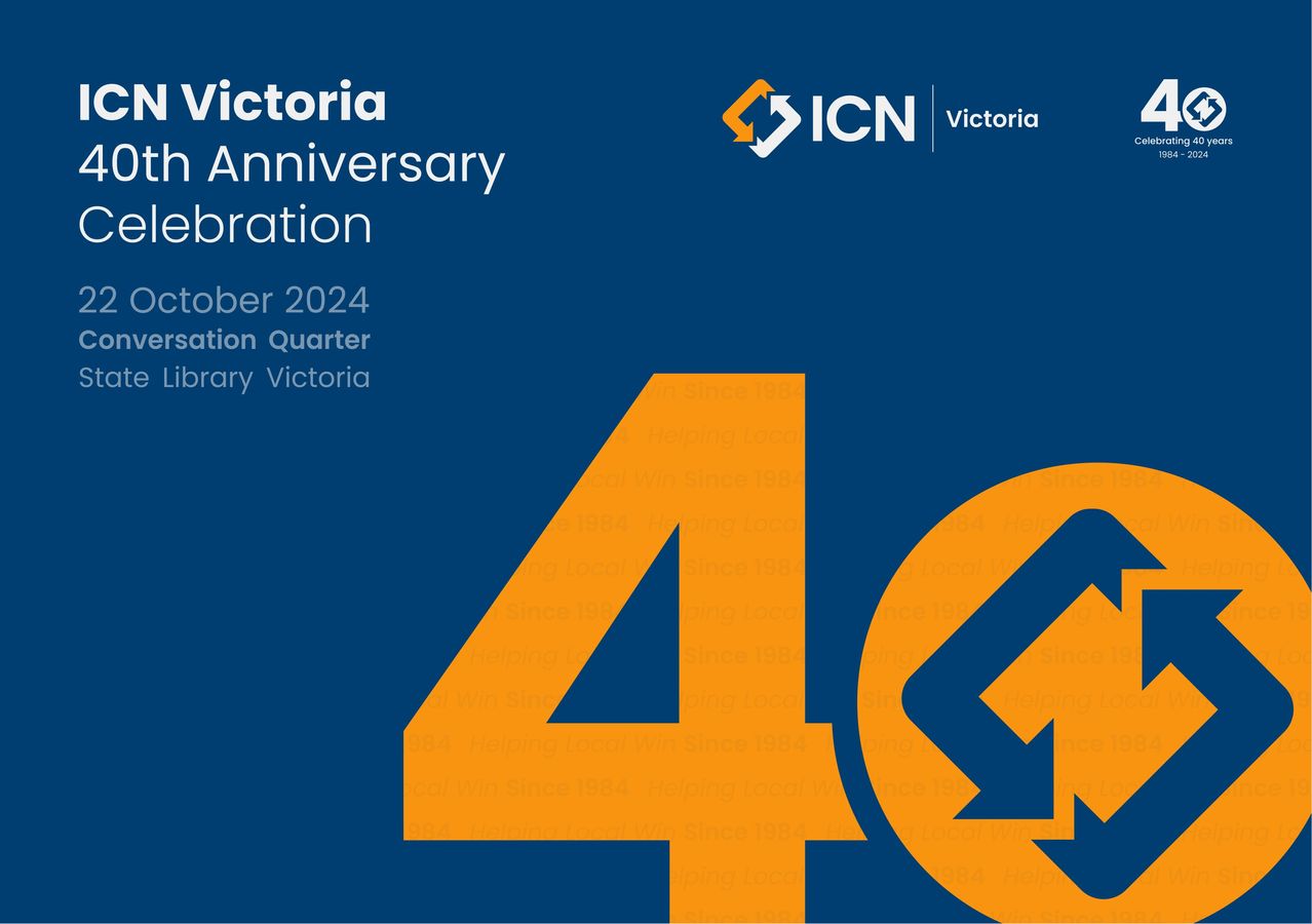 ICN Victoria 40th Anniversary Event Program by ICN Victoria - Flipsnack