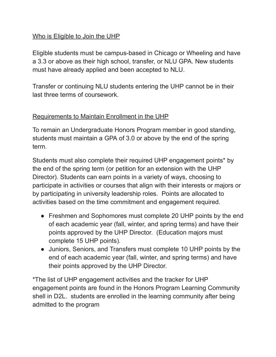 Who is Eligible to Join the UHP (3) by National... - Flipsnack