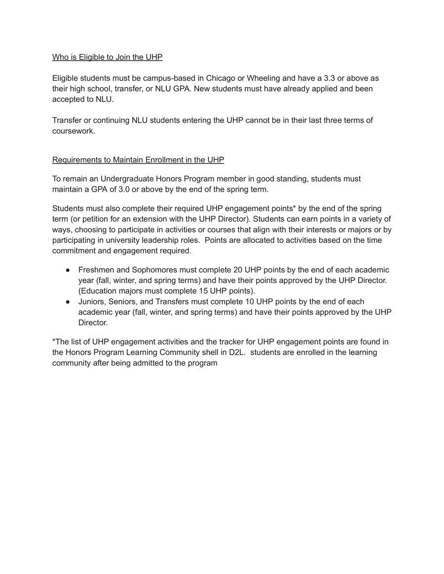 Who is Eligible to Join the UHP (1) by National... - Flipsnack