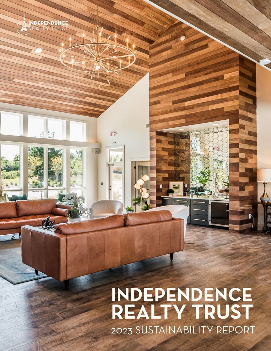 Independence Realty Trust | 2023 Sustainability Report by IRT Living ...