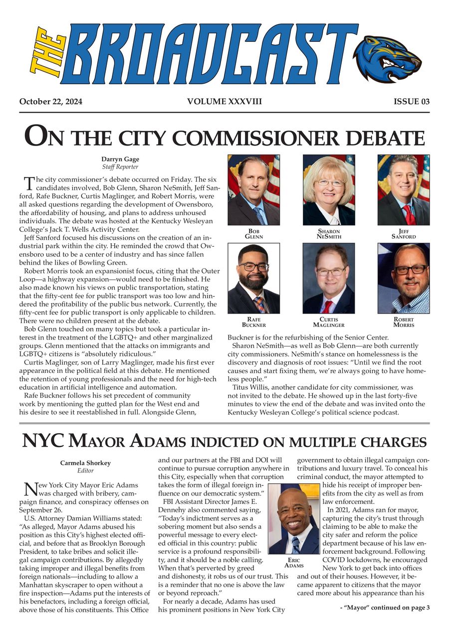 Broadcast Vol XXXVIII Issue 3 October 22 by The Broadcast - Flipsnack