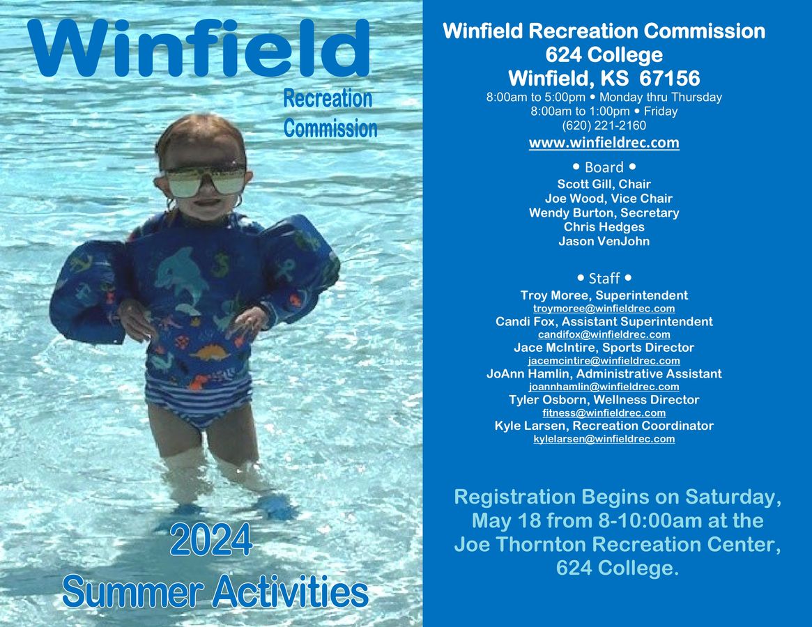 Winfield Recreation Commission 2024 Summer Activities by CandiFox ...