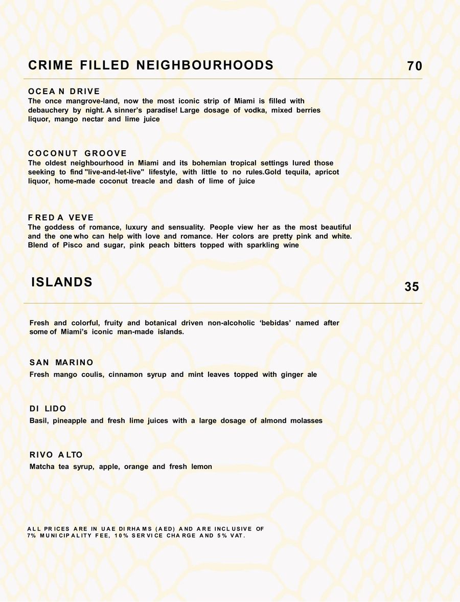 SoBe_Bevvies Menu + Shisha_091222a by W Dubai - The Palm - Flipsnack