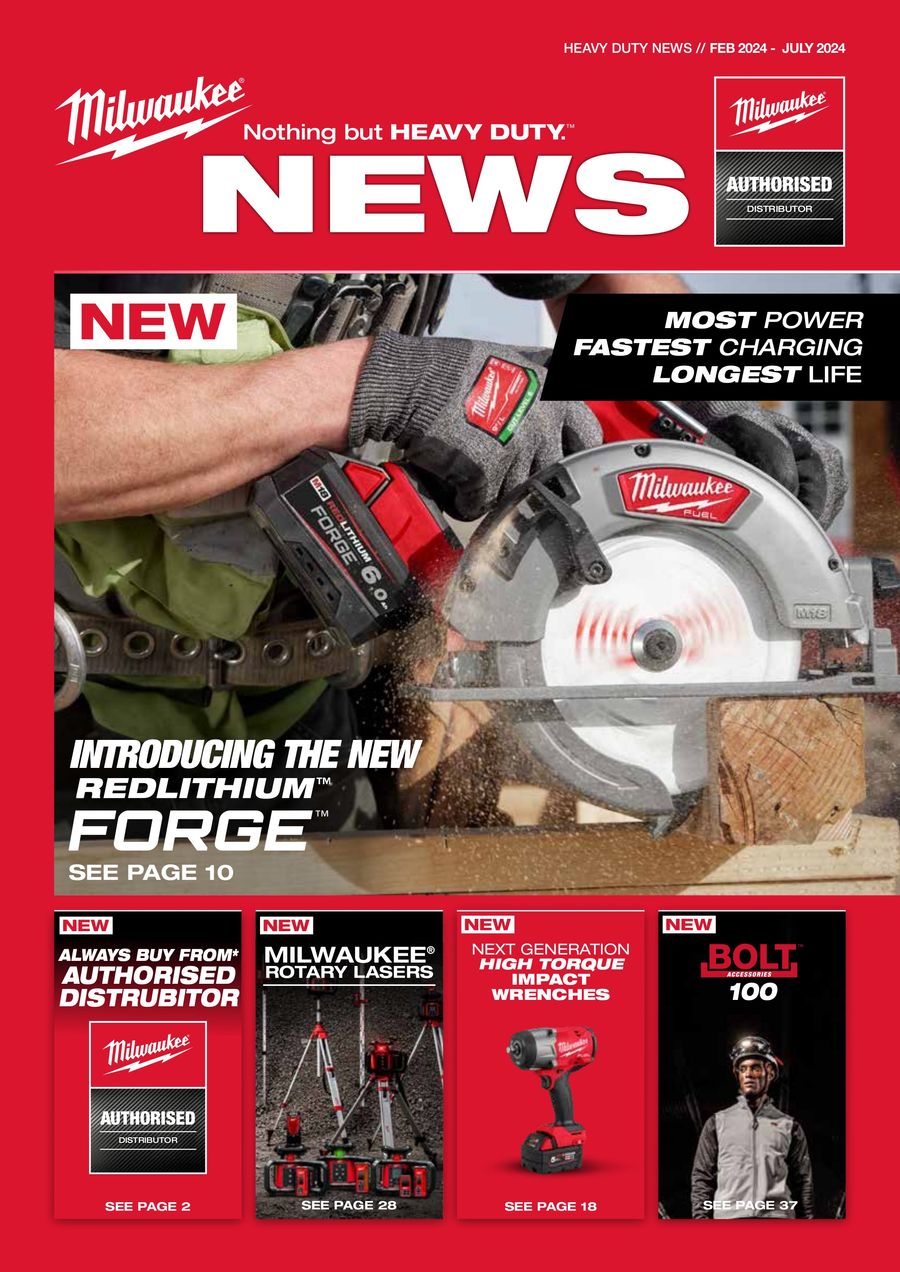 Milwaukee Heavy Duty News 2024 Q1-2 by Milwaukee Tool UK - Flipsnack