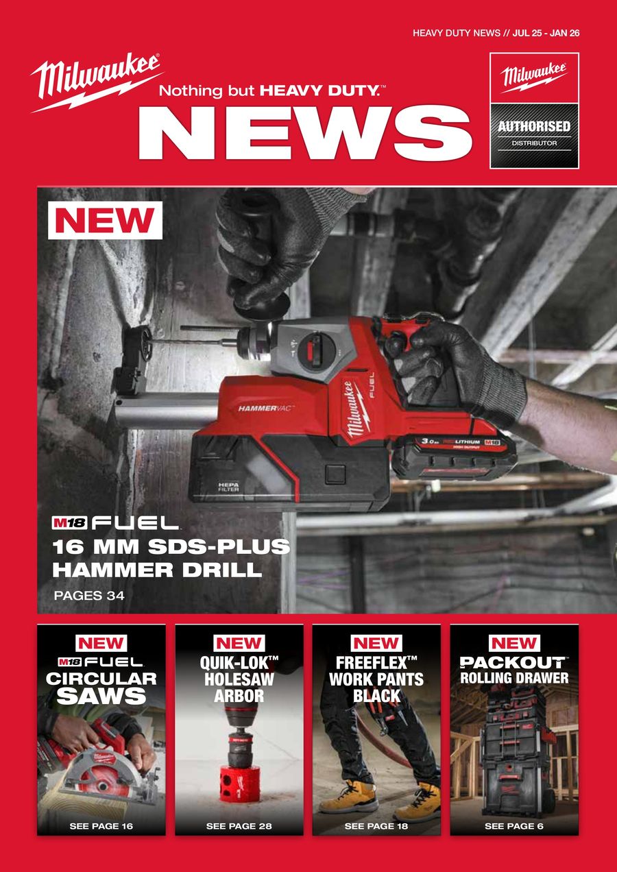 Heavy Duty News - 2025 (Q3-Q4) by Milwaukee Tool UK - Flipsnack
