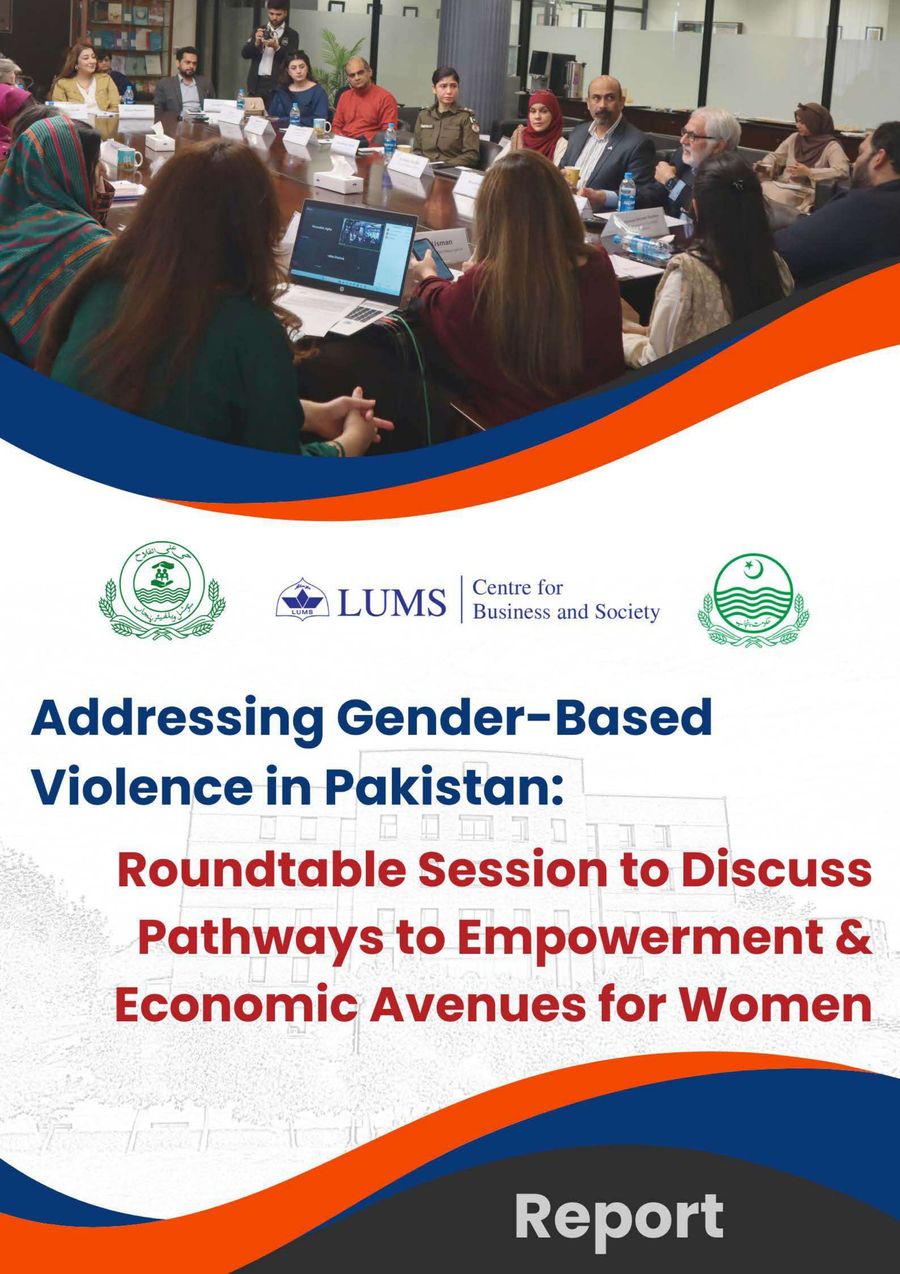 Report - GBV Roundtable Session by LUMS - Flipsnack