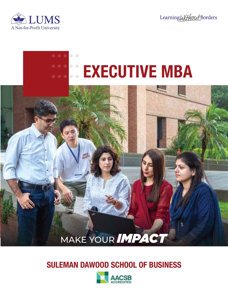 Executive MBA Fall 2025 by LUMS - Flipsnack