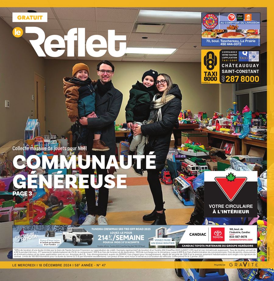 Journal Le Reflet – 18 décembre 2024 by Production - Flipsnack