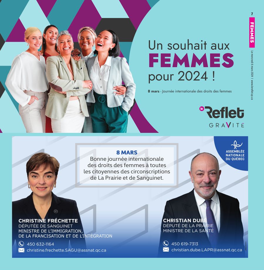 Journal Le Reflet – FEMME – 6 mars 2024 by Production - Flipsnack