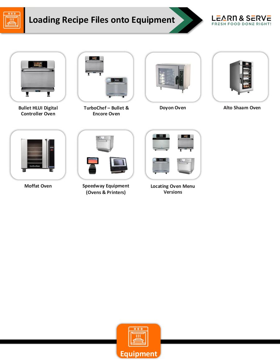Loading Recipe Files onto Equipment by Learn & Serve - Flipsnack