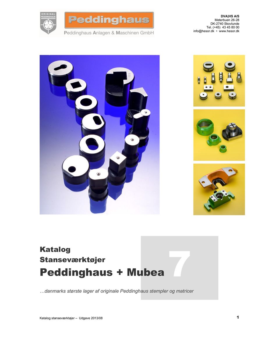 Stempler og matricer prospekt by DVA A/S - Flipsnack