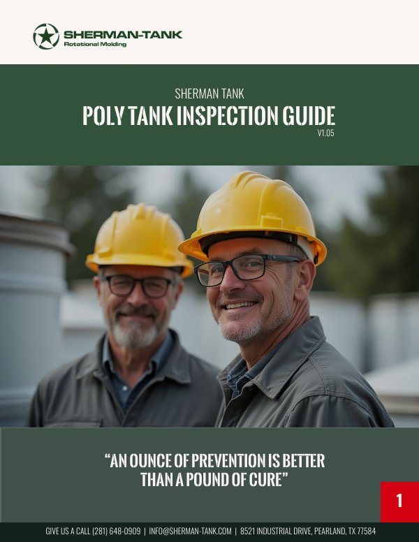 Sherman Poly Tank Inspection Guide by Sherman-Tank