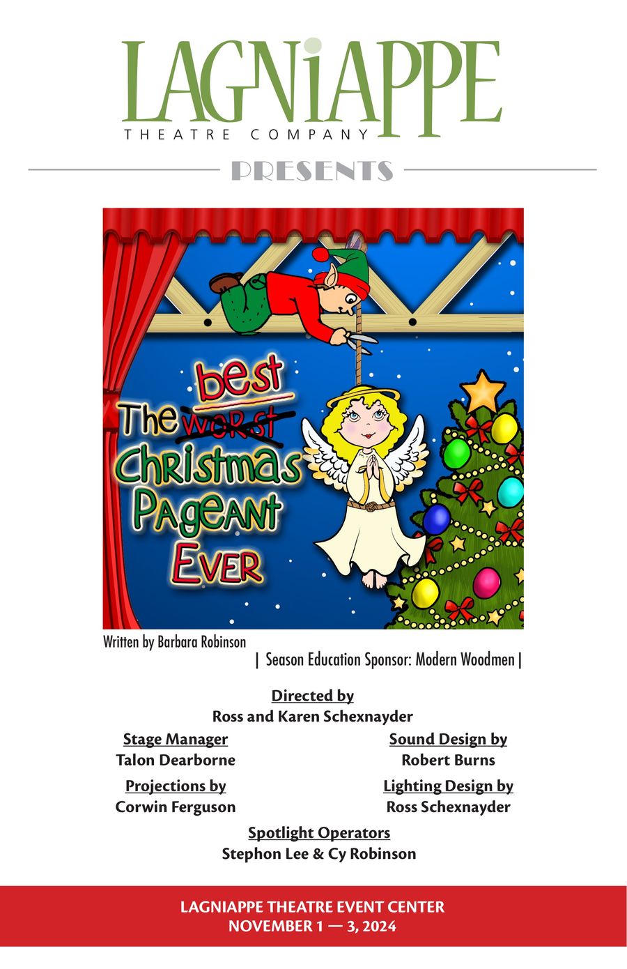 Best Christmas Pageant Ever Program by Ross Schexnayder - Flipsnack