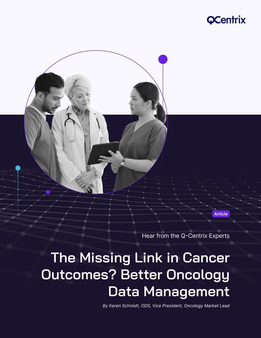The Missing Link in Cancer Outcomes? Better Data Management by The Single...